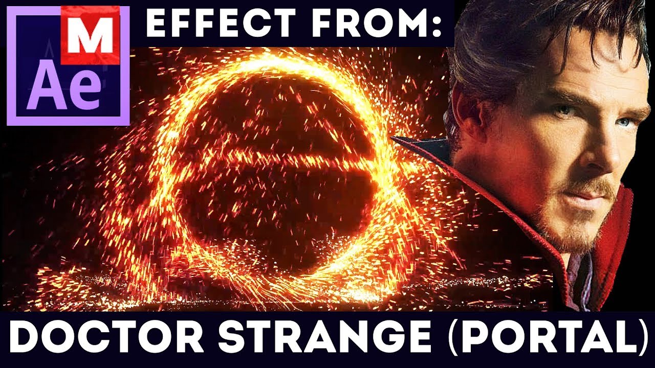 Portal - Doctor Strange (Advanced) Trapcode Particular: After Effects Tutorial - YouTube