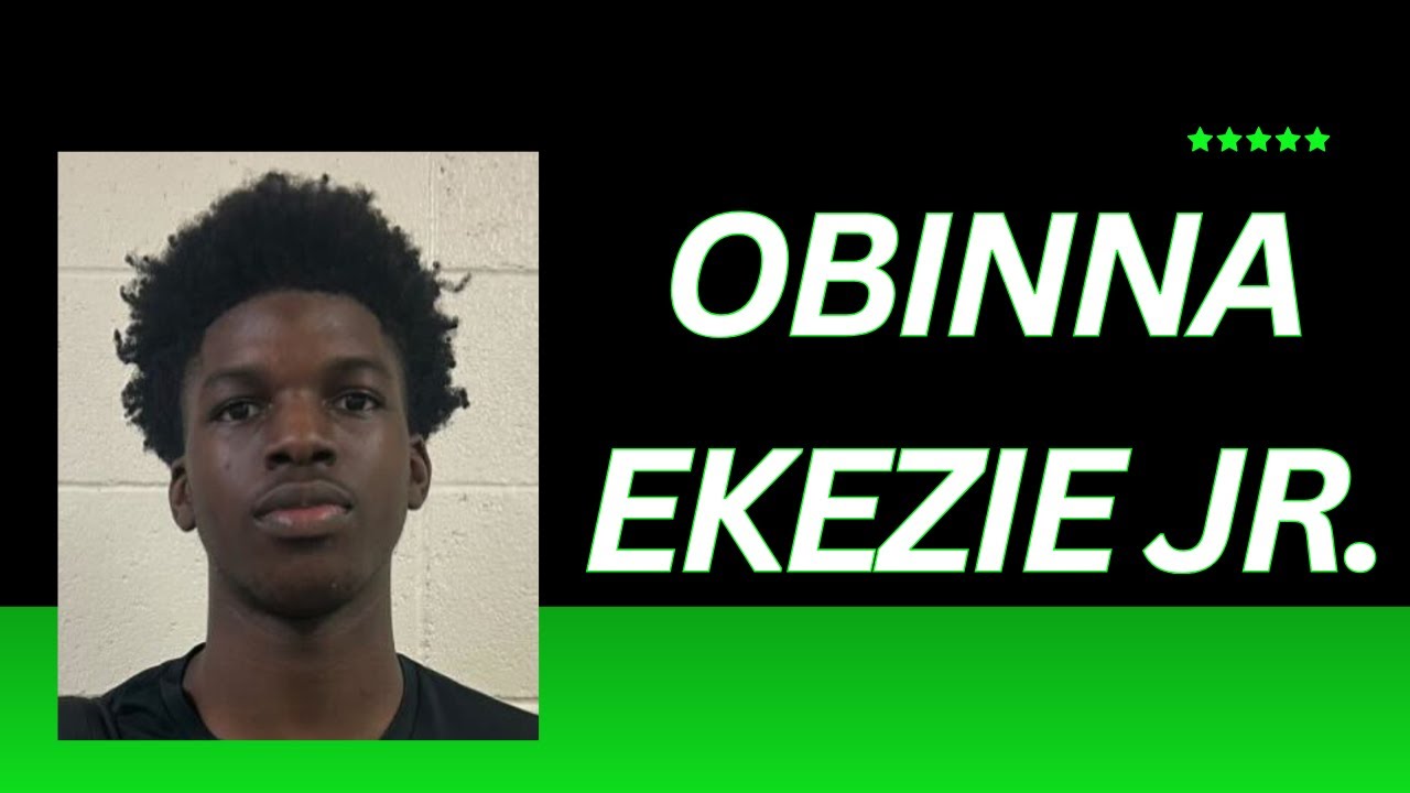 Obinna Ekezie Jr (Prolific Prep) Chipotle Nationals Full Highlights ...