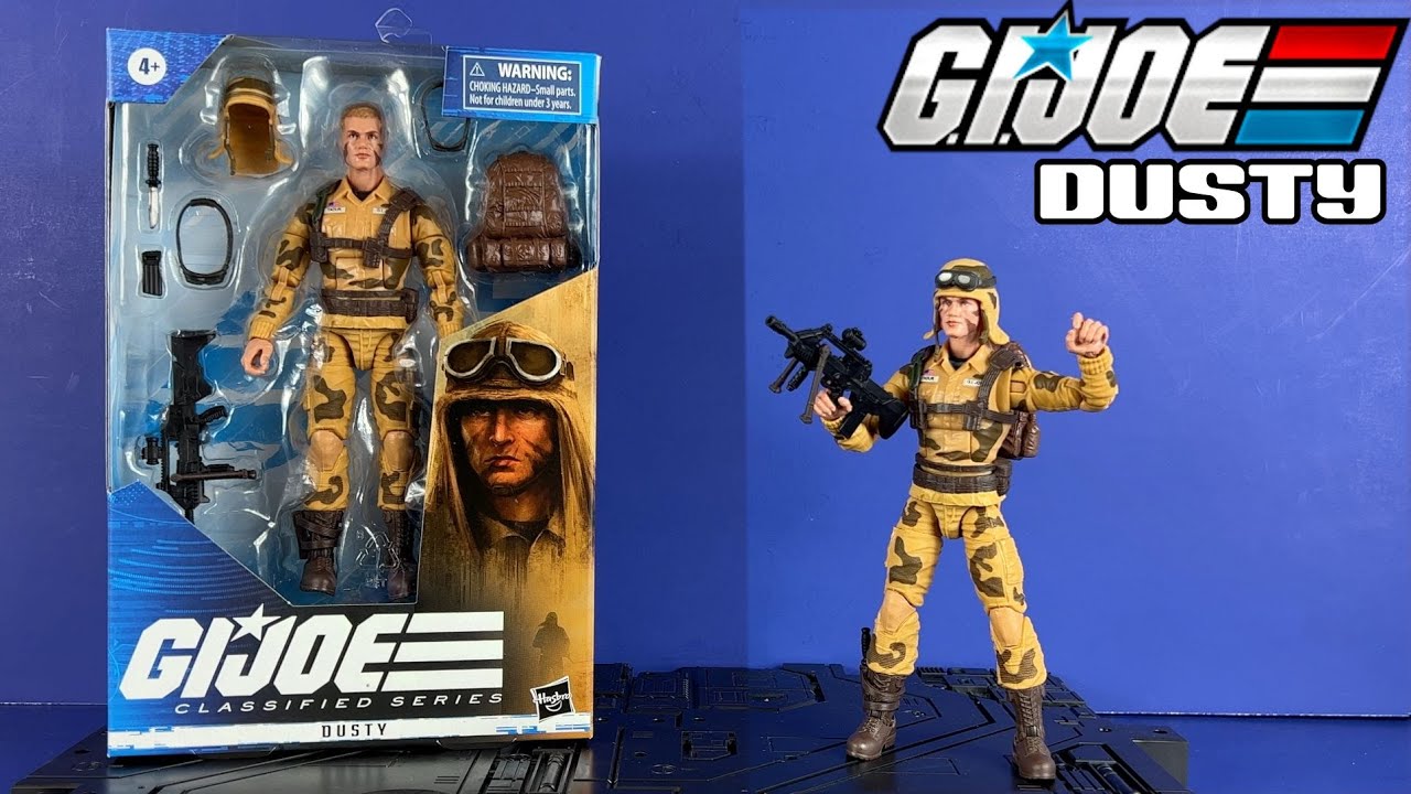 G.I. Joe Classified #49 DUSTY Review - YouTube