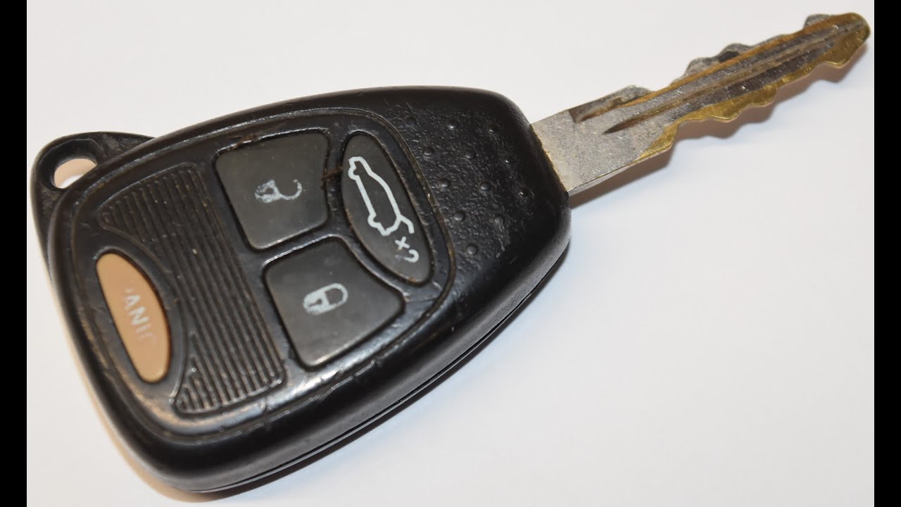 Chrysler Aspen / Dodge Nitro Key Fob Battery Replacement - EASY DIY ...