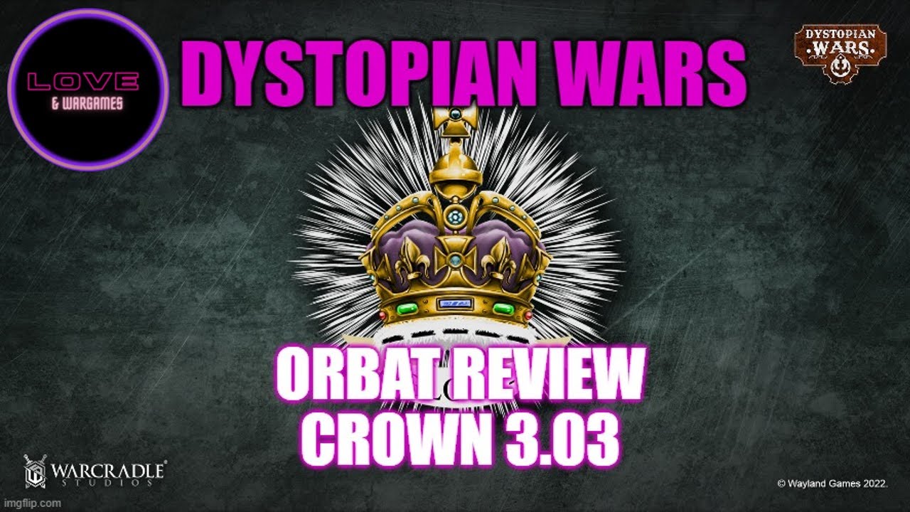 Dystopian Wars - Crown OrBat Review 3.03 - YouTube