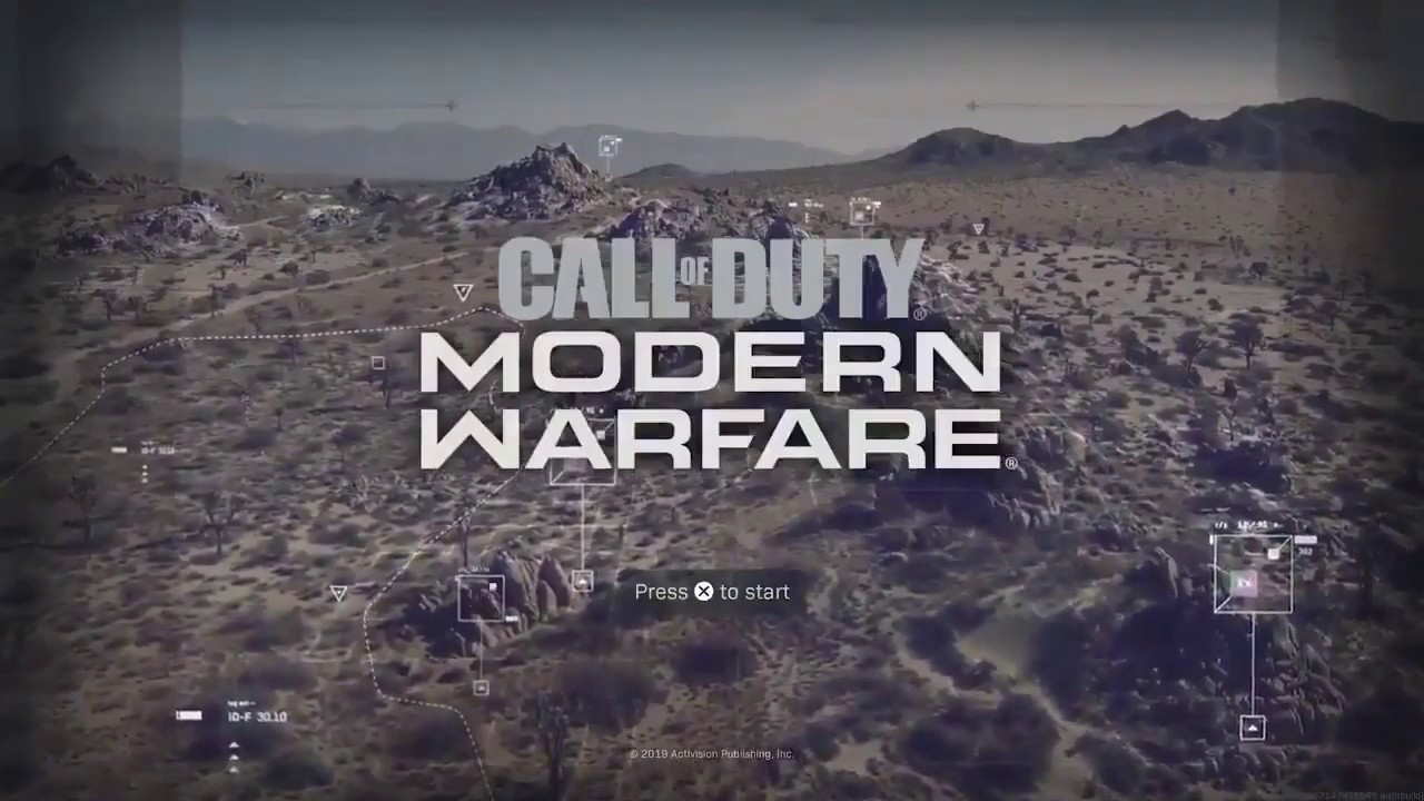 Modern Warfare 2v2 ALPHA Start Up Menu Loading Screen - YouTube