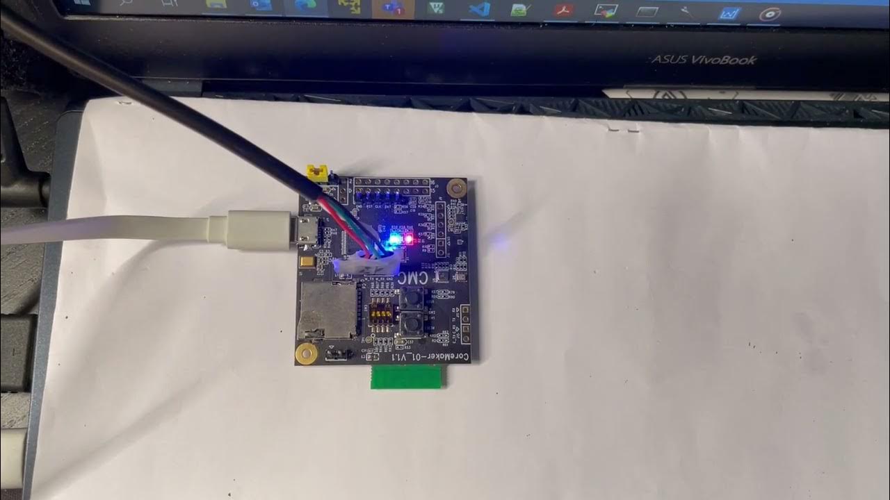 智能居家防護(中光電CoreMaker-01開發板案例) - YouTube