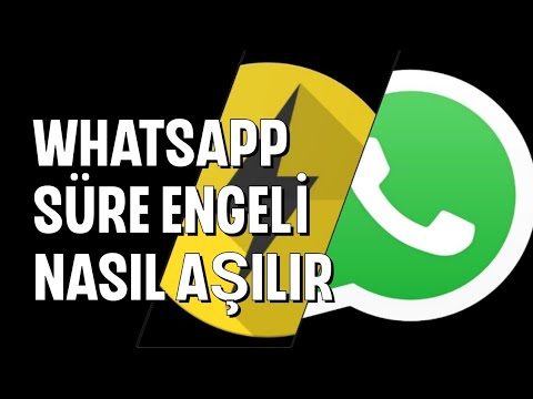 WHATSAPP SÜRE CEZA VE ENGELİ NASIL AŞILIR