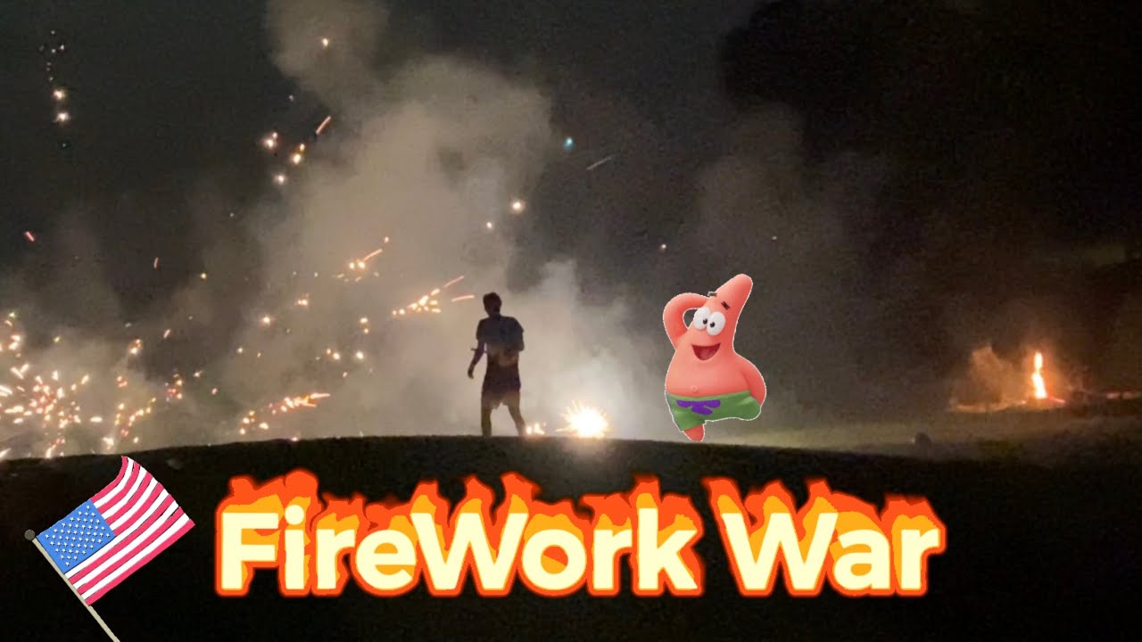 FIREWORK BATTLE. - YouTube