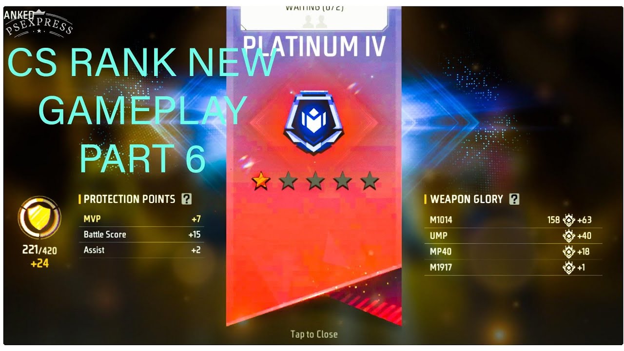 CS RANK NEW GAMEPLAY PART 6 like and subscribe - YouTube