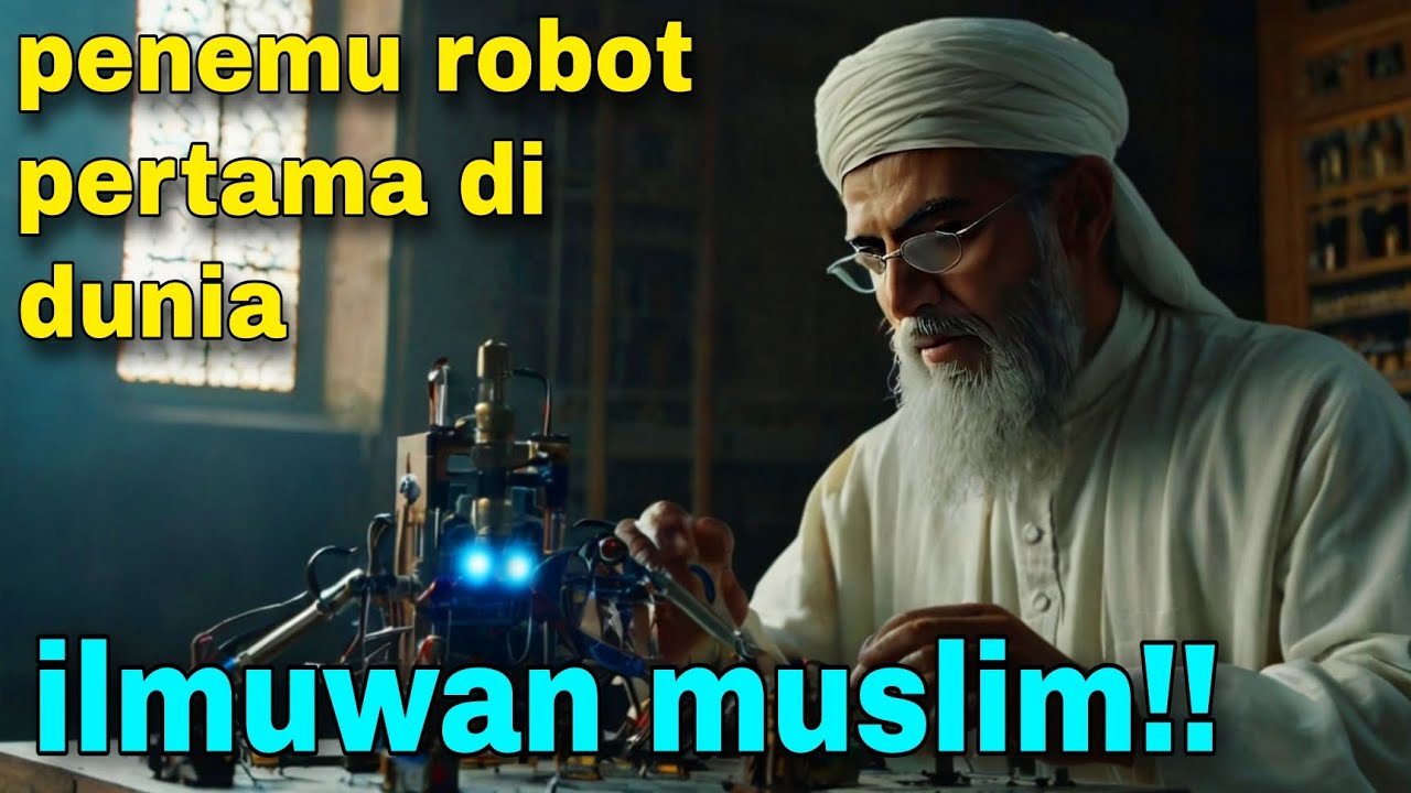 ANDA TAKKAN MENYANGKA‼️, ILMUWAN MUSLIM INI JADI PENEMU ROBOT PERTAMA ...