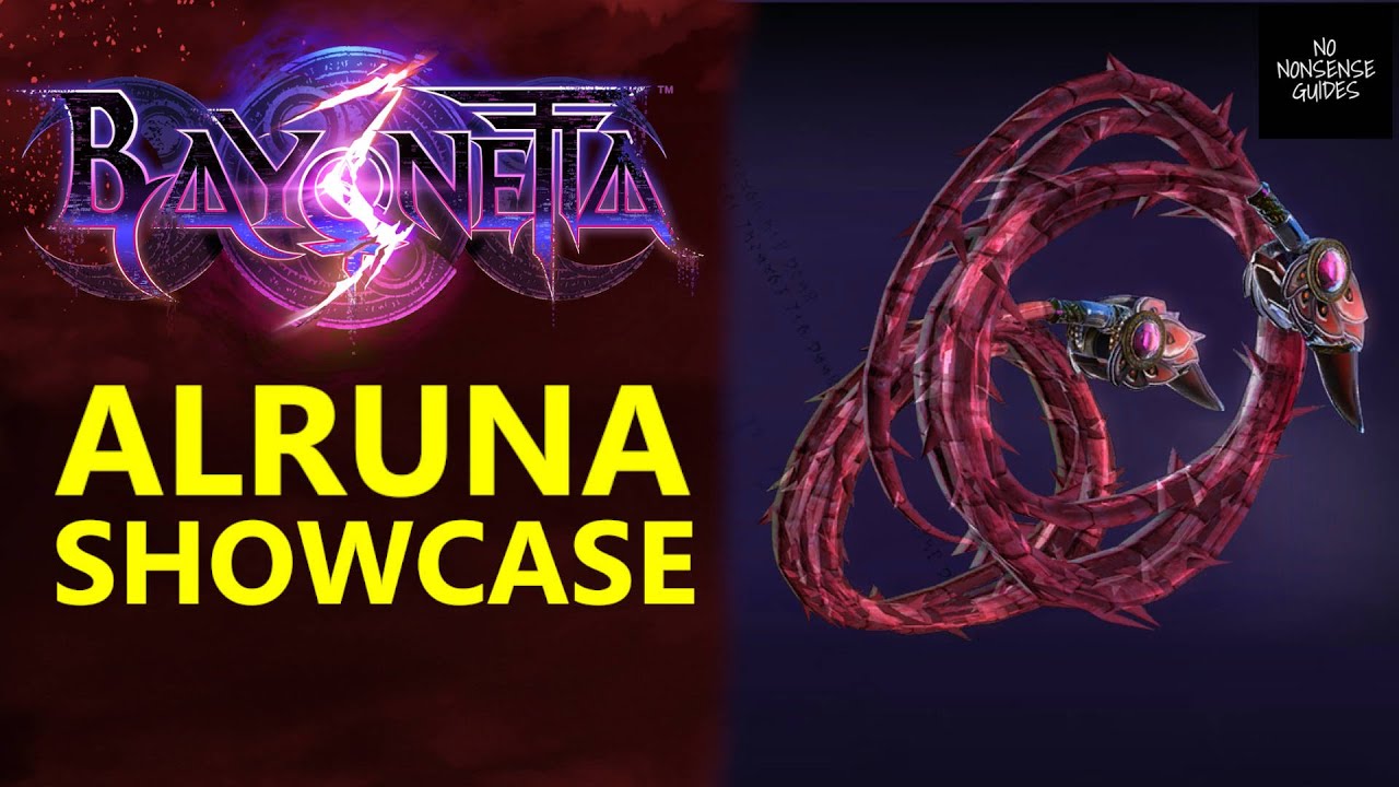 Bayonetta 3 Alruna Showcase - Whip Weapon - YouTube
