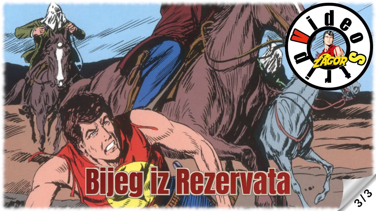 Zagor - Bijeg iz Rezervata - Strip u boji - (3/3) - YouTube