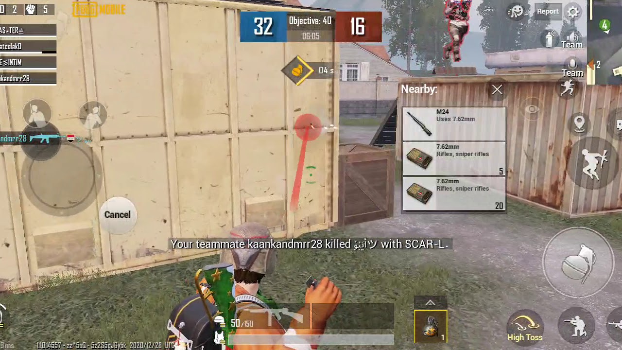 pubg 016 victory tdm with sucicide granet boom - YouTube