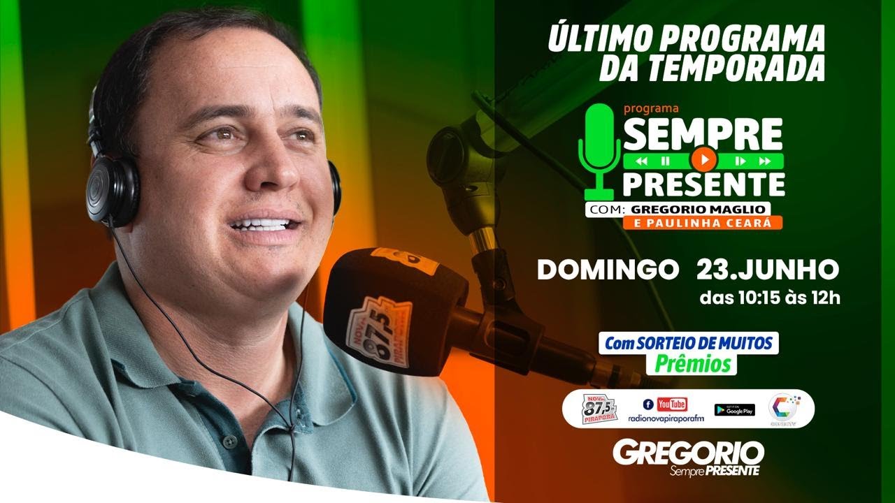 PROGRAMA SEMPRE PRESENTE - YouTube