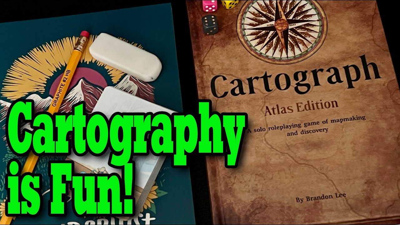 Cartograph Atlas Edition - Game Play and Overview (solo RPG) - YouTube