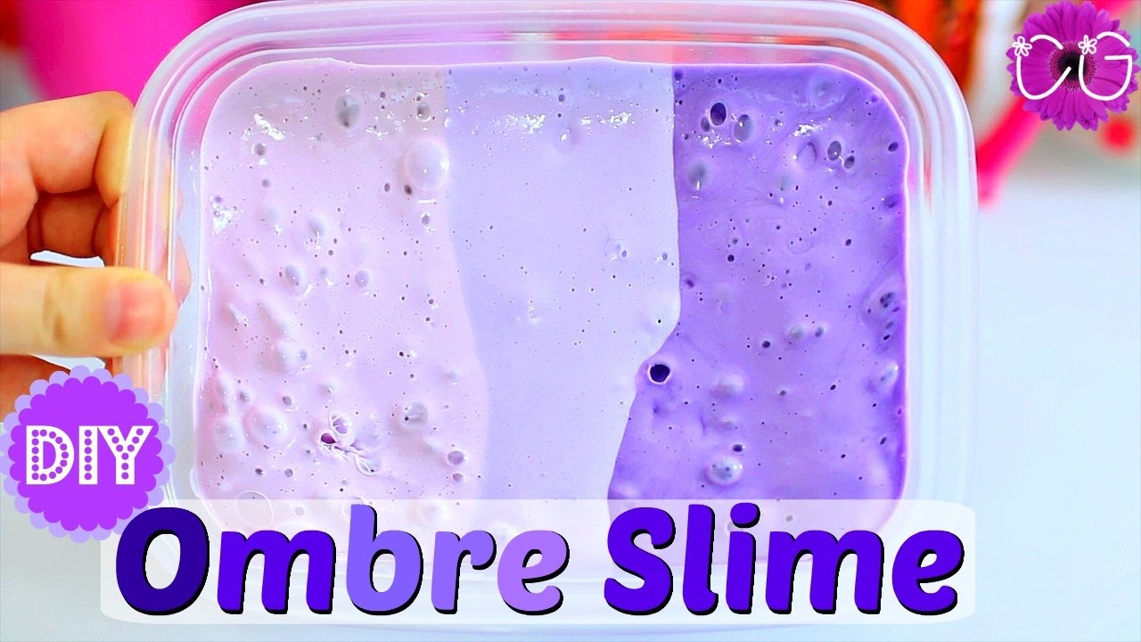 DIY OMBRE SLIME! - YouTube