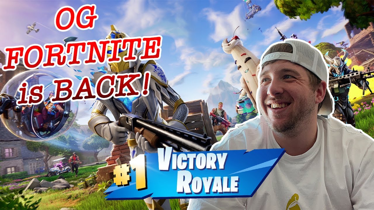 My FIRST WIN in OG Fortnite! - YouTube