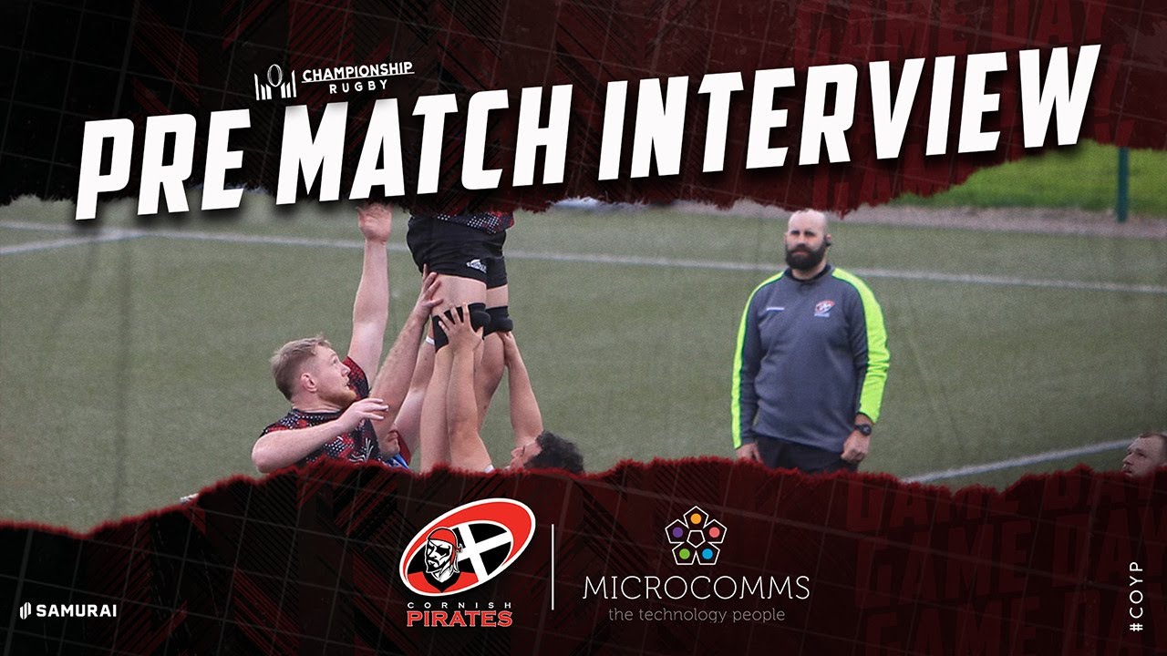 Microcomms Hartpury Pre Match Interview with Louie Tonkin - YouTube
