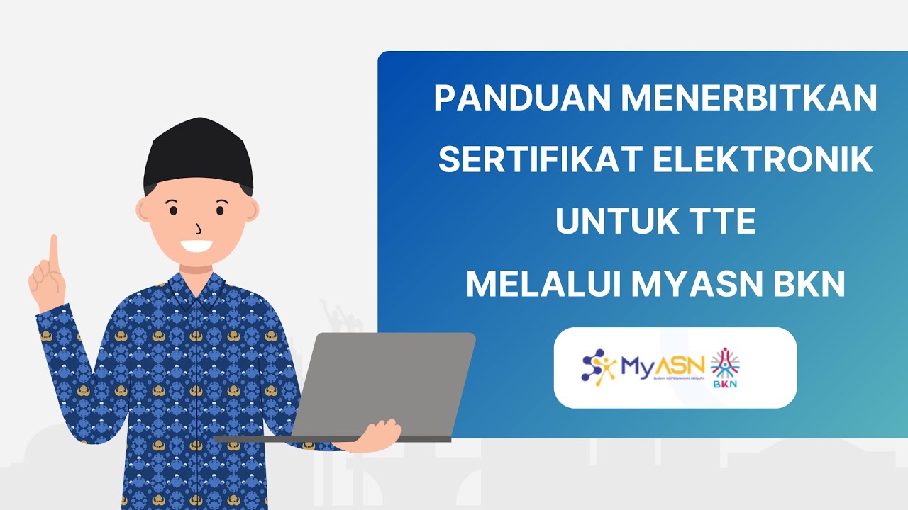 Cara Mudah dan Cepat Aktivasi Tanda Tangan Elektronik (TTE) - YouTube