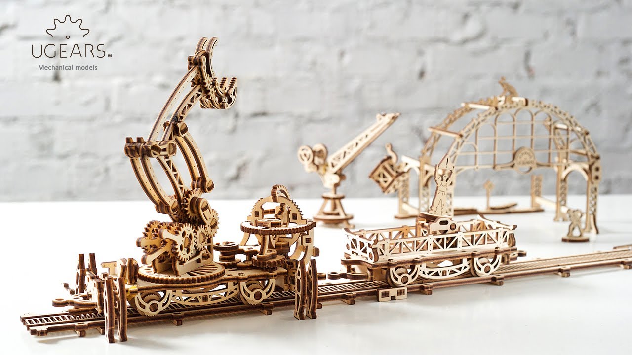 Ugears Rail Manipulator - YouTube