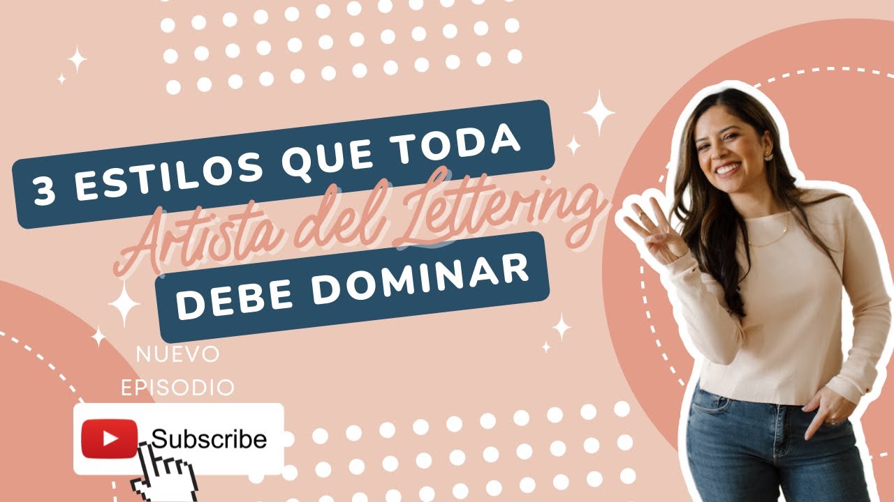 3 estilos de lettering que toda artista de lettering debe dominar ...