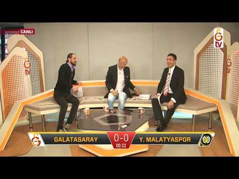 GS TV spikeri kadroları sayamadı! Belhanda'nın golü anında GS TV Galatasaray - Yeni Malatyaspor