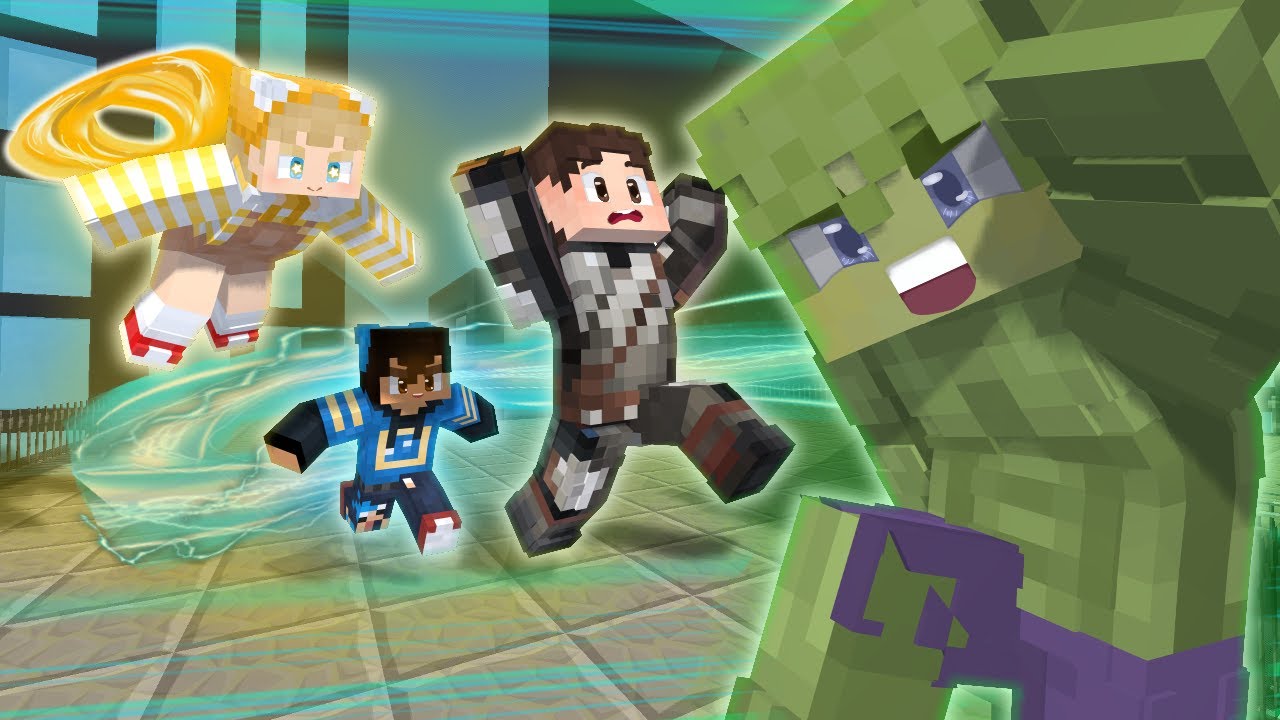 Superhero V.S Bad Guys Minecraft Roleplay - YouTube