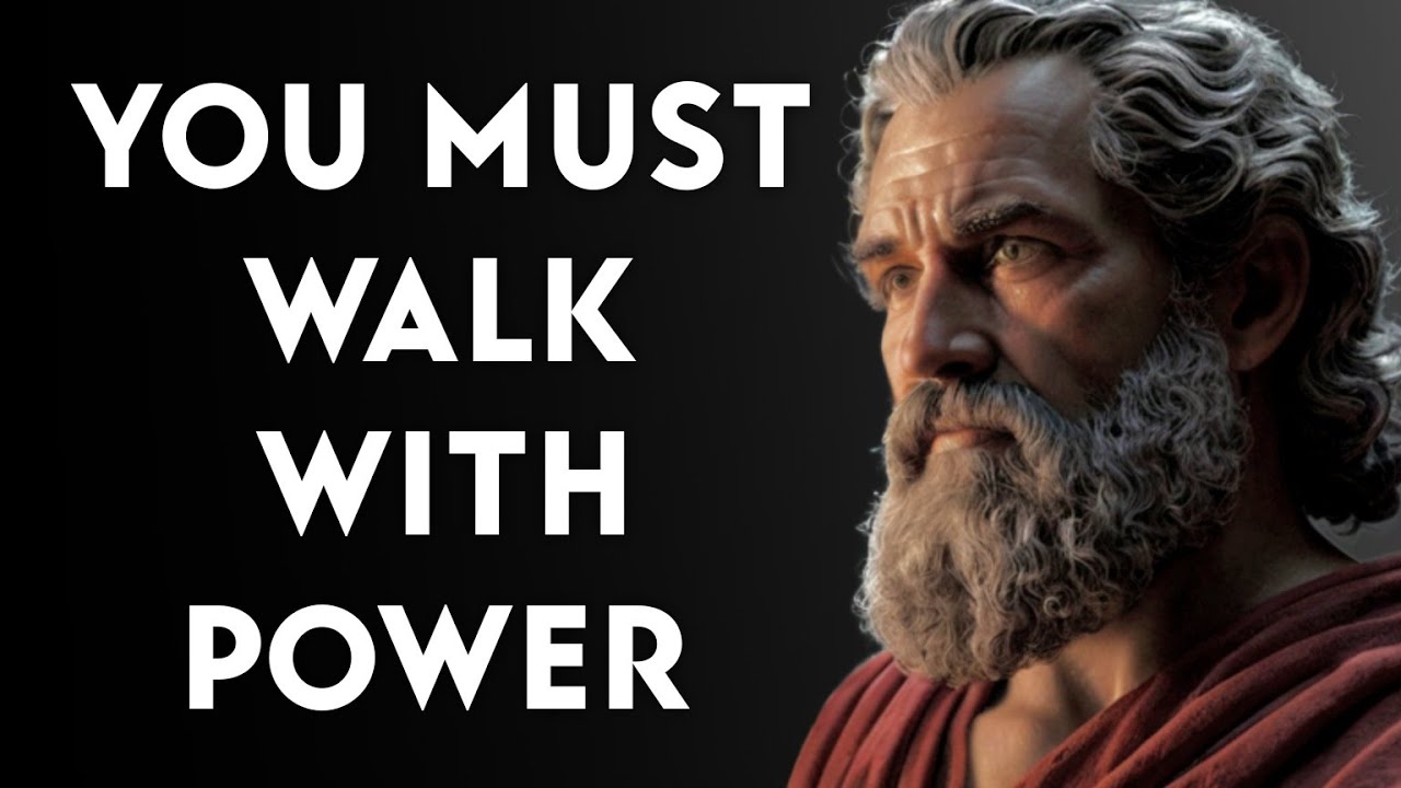 You Must and You Will Walk With Power | Stoic Philosophy - YouTube