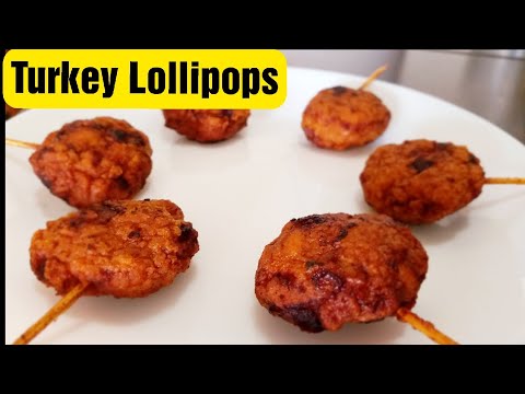 Turkey Kola Urundai / Turkey Lollipops / Minced Turkey Kofta Balls ...
