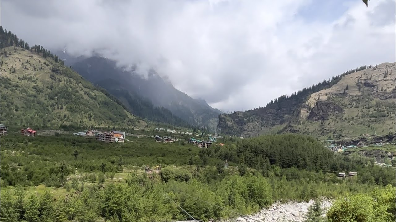 Beauty and traffic of Manali 🥱😍/ nature’s best time🥀. - YouTube