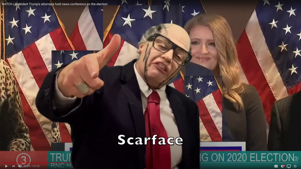 Rudy Giuliani Hair Dye and Cinema - YouTube