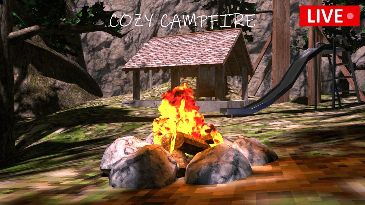 Live Gtag Fireplace Ambience — Cozy Crackling Fire Sounds - YouTube