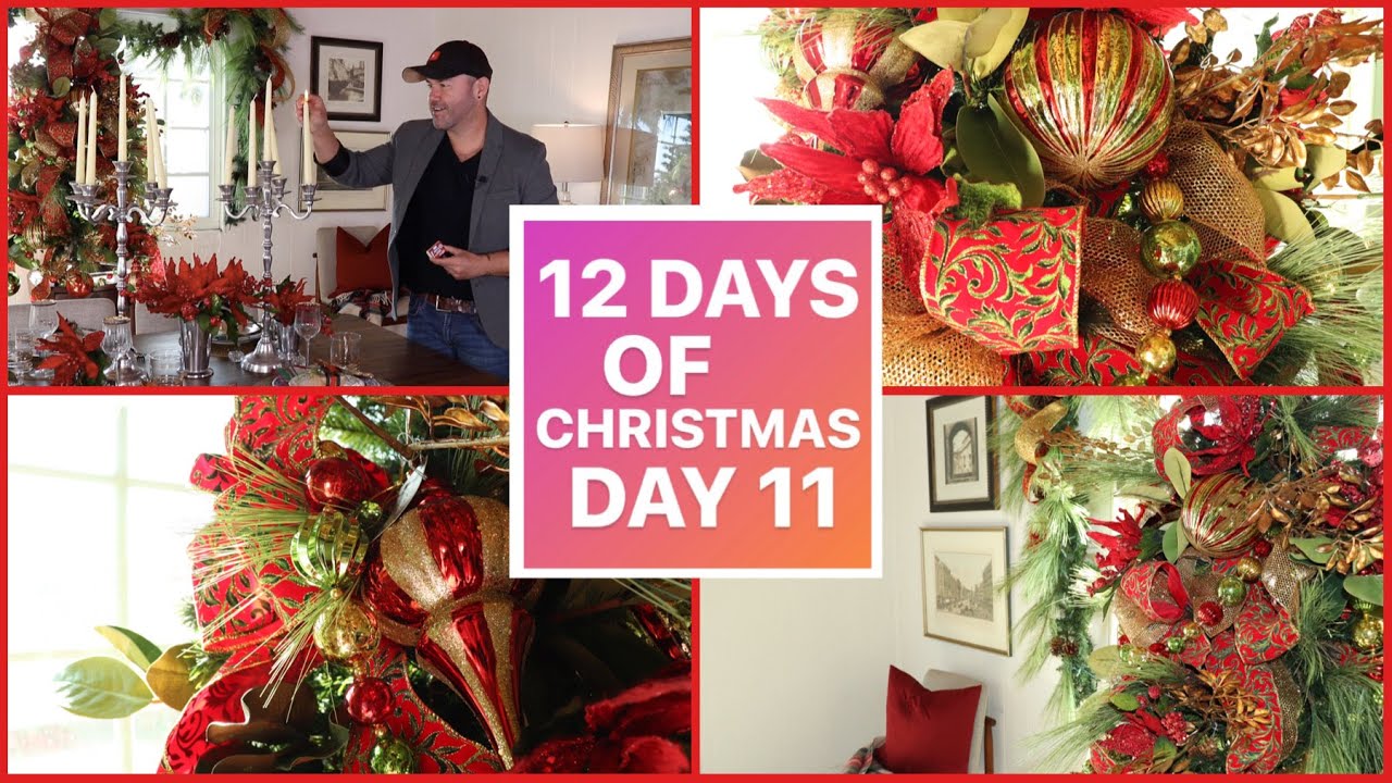 How To Decorate A Traditional Christmas Tree Last Minute / 12 Days Of ...