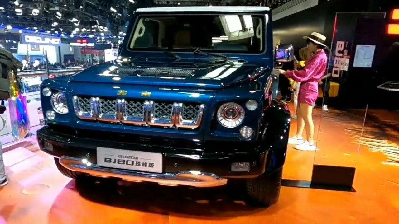 China's BAIC copies the Mercedes-AMG G63 6x6 in Beijing Auto BJ80 - YouTube