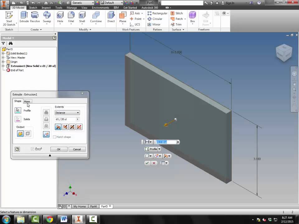 Parametric Constraints - YouTube
