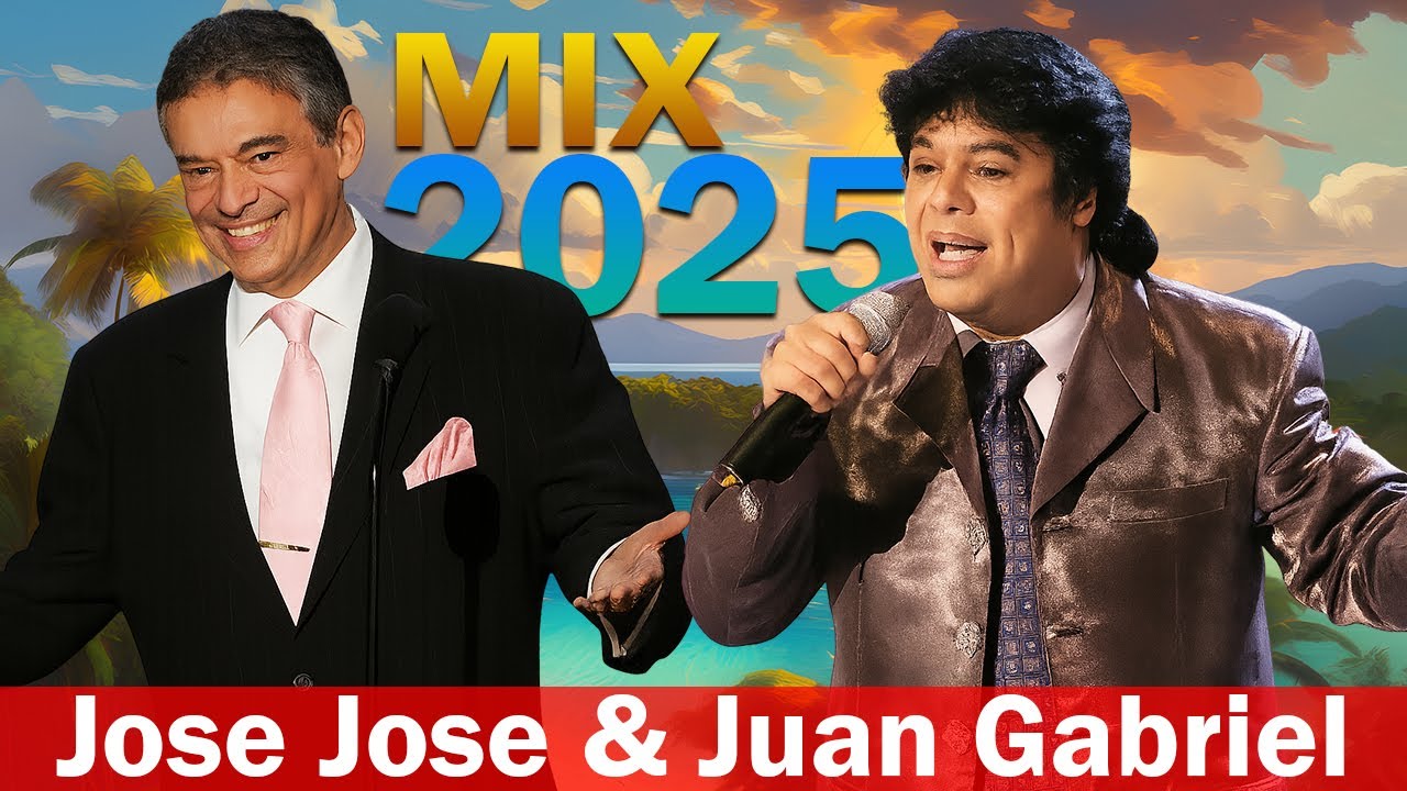 José José & Juan Gabriel 💔 Lo Mejor de las Baladas Románticas – Éxitos ...