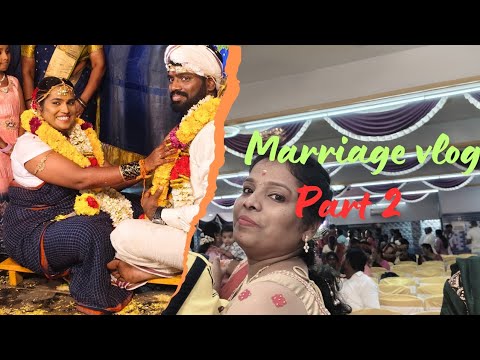 Marriage vlog Part 2 | Kalyanam matrum Reception Gallatas | Part 1 video link 🔗 description ...