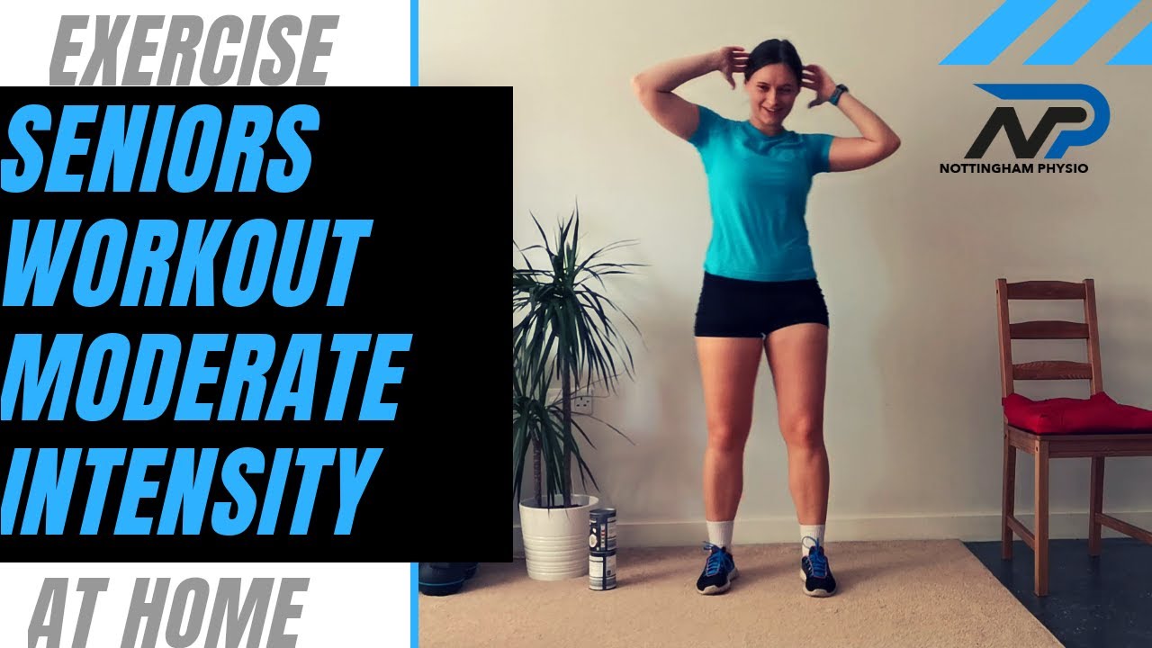 Week 2 Seniors Workout- moderate intensity; low impact class with mix ...