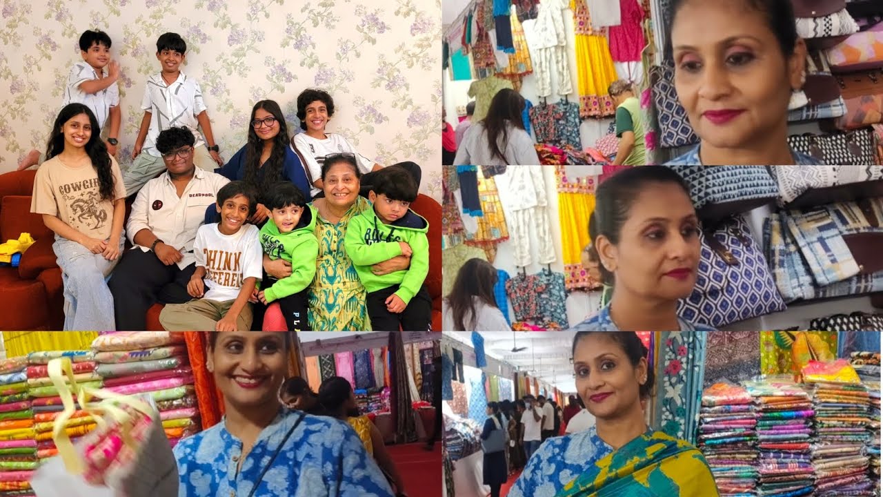 Family gathering and cotton fab exhibition 2025. - YouTube