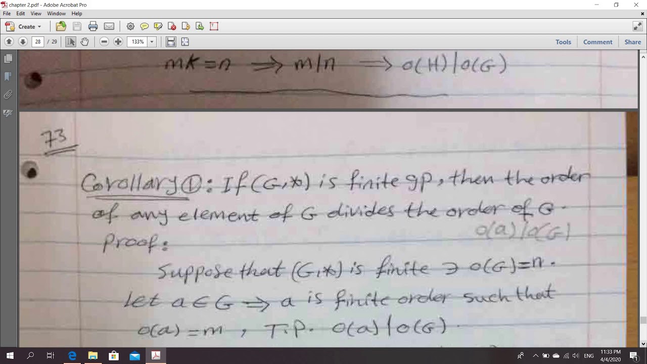left and right coset 2 (Dr. Haytham Hassan) - YouTube