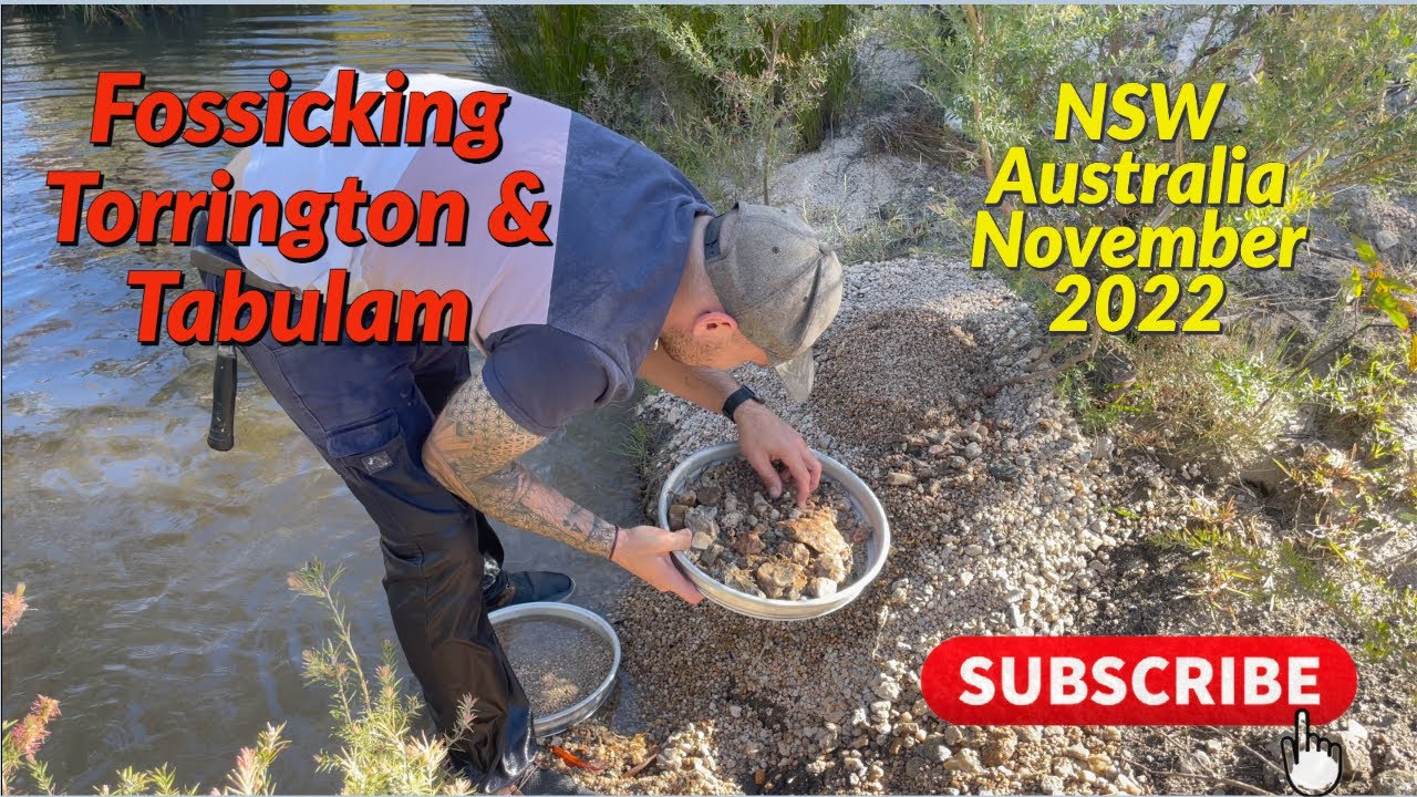 Fossicking in Torrington & Tabulam Nov 2022 - YouTube