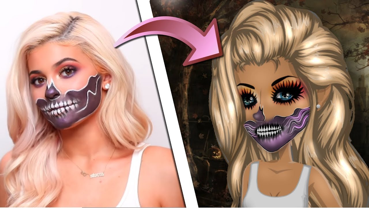 Recreating HALLOWEEN MAKEUP looks on MSP! - YouTube