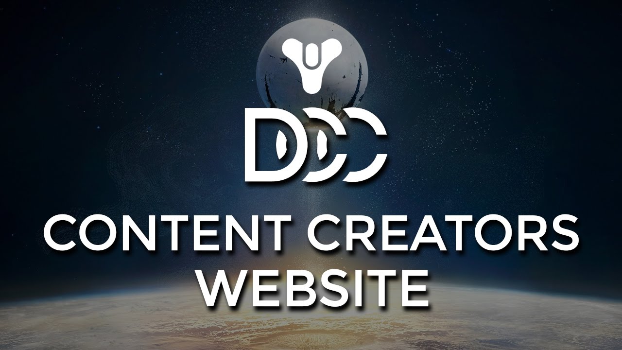 Destiny Content Creators Website | A Community Showcase - YouTube