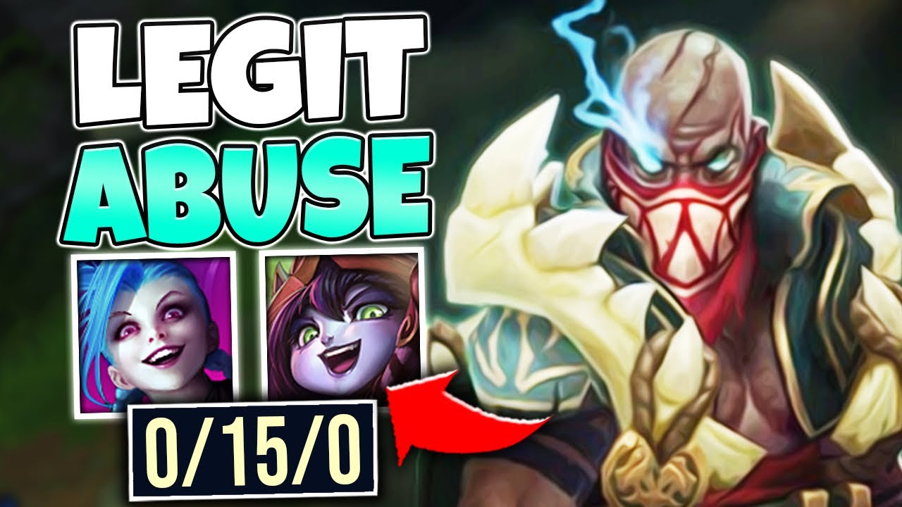 I MADE THE ENEMY BOT LANE GO 0/15 WITH PYKE SUPPORT! - League of ...