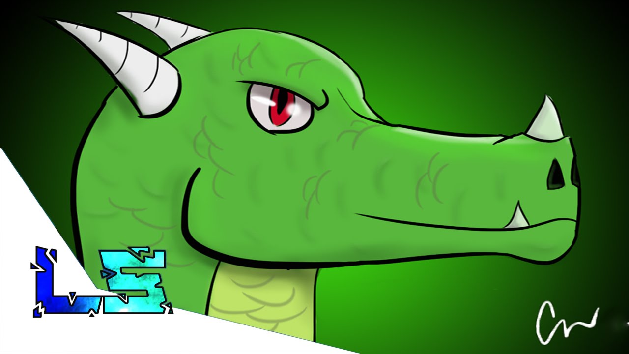 Dragon Speed Art: Photoshop, Wacom Tablet Drawing - YouTube