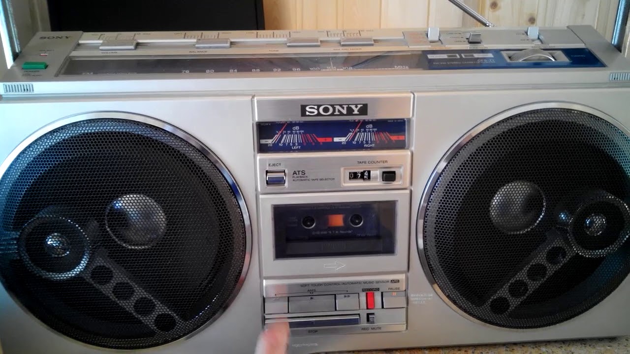 Sony cfs-77 - YouTube
