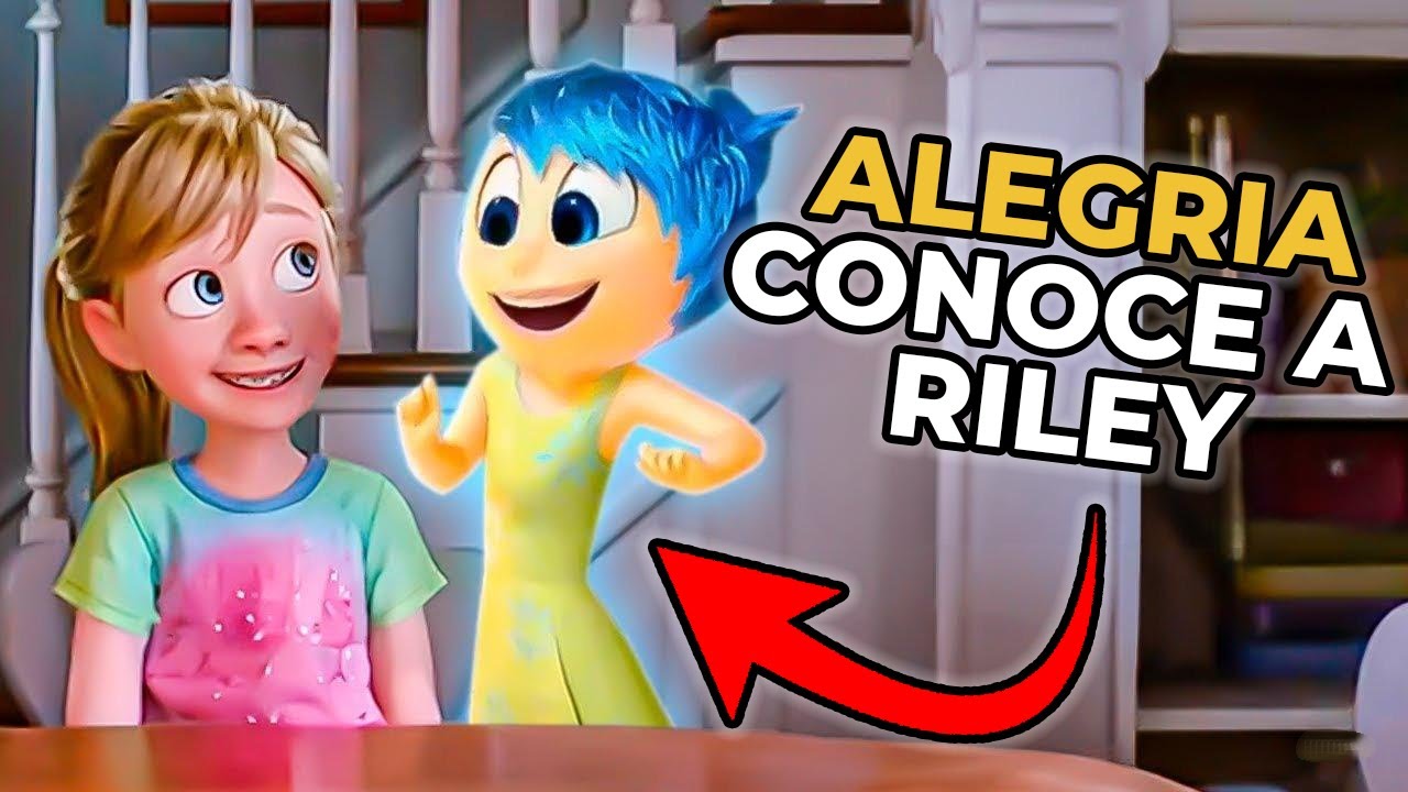 ¡Alegría conoció a Riley! 😱 La ESCENA ELIMINADA de Intensamente 2 - YouTube