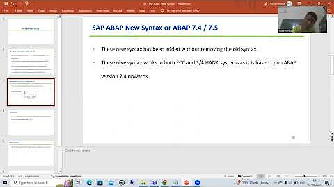 22 - SAP ABAP New Syntax or SAP ABAP 7.4/7.5 - YouTube