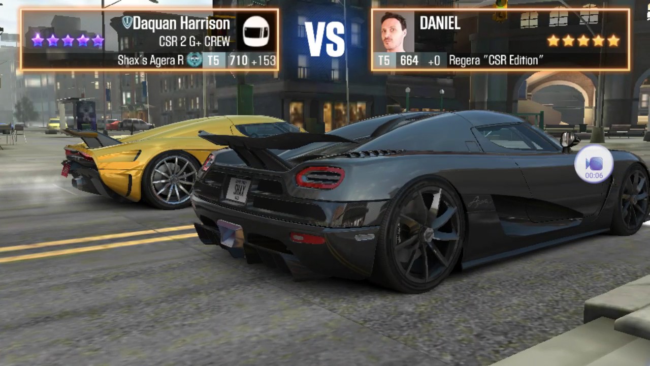 CSR Racing 2: Shax's Agera R Vs. Regera CSR Edition - YouTube