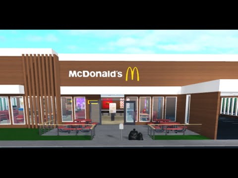 141k MCDONALDS WITH DRIVE THRU BLOXBURG - YouTube