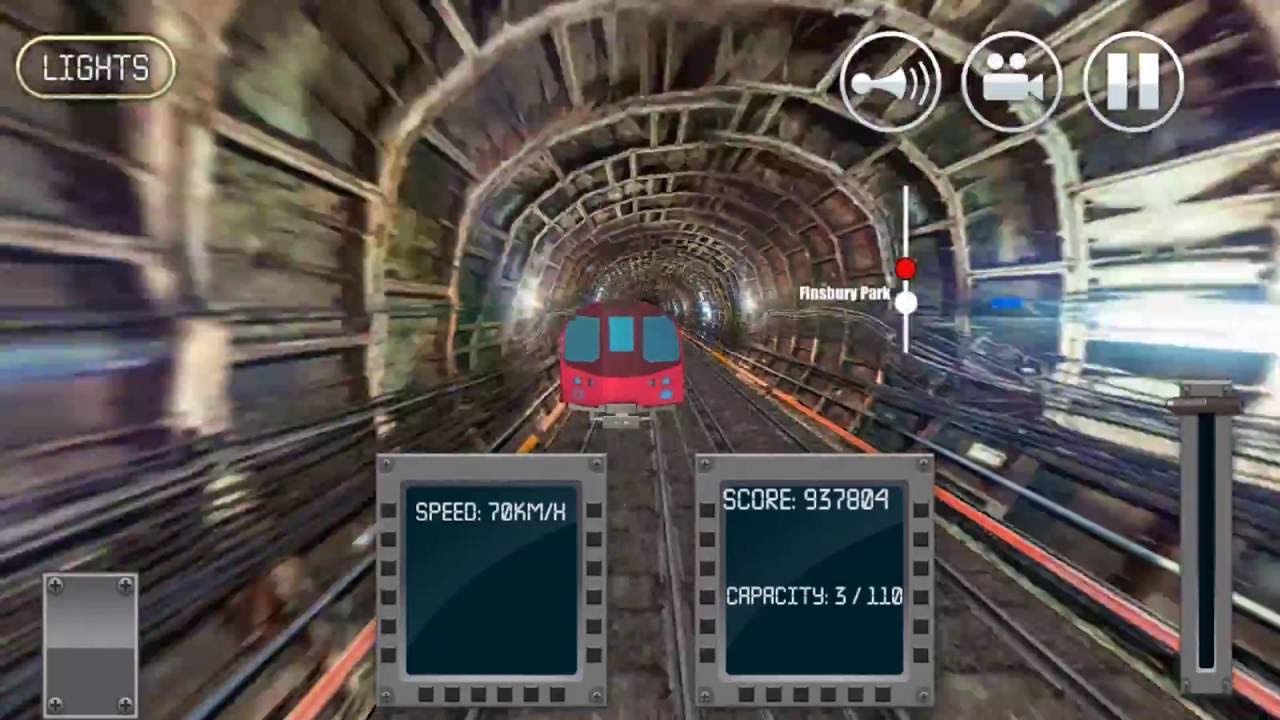 London Subway Train Sim 2017 - YouTube