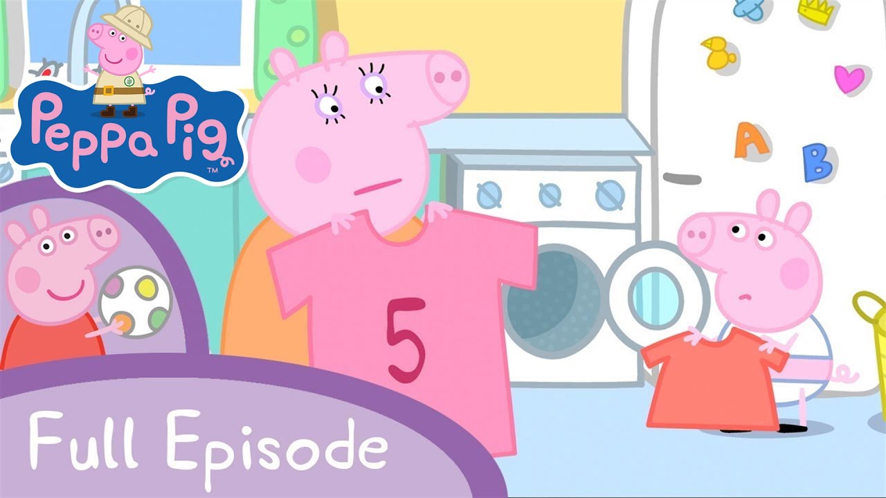 Peppa Pig Episodes - Washing - YouTube
