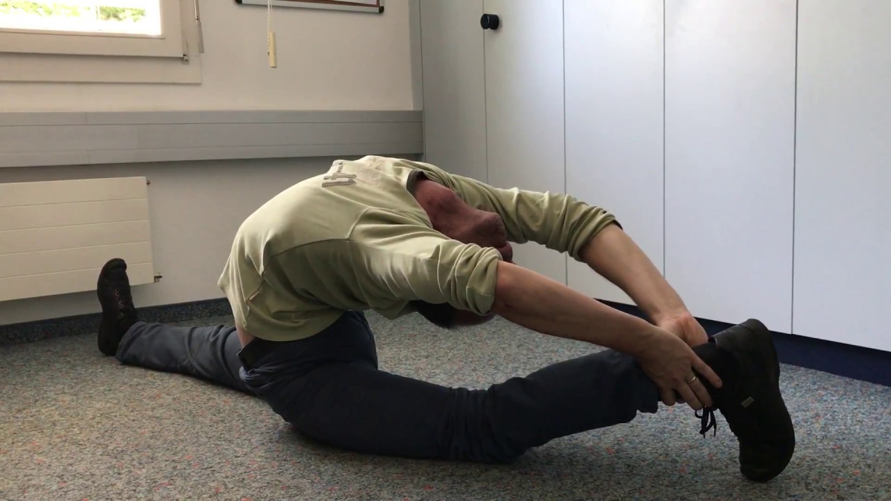 Contortion: Split with Backbend - YouTube